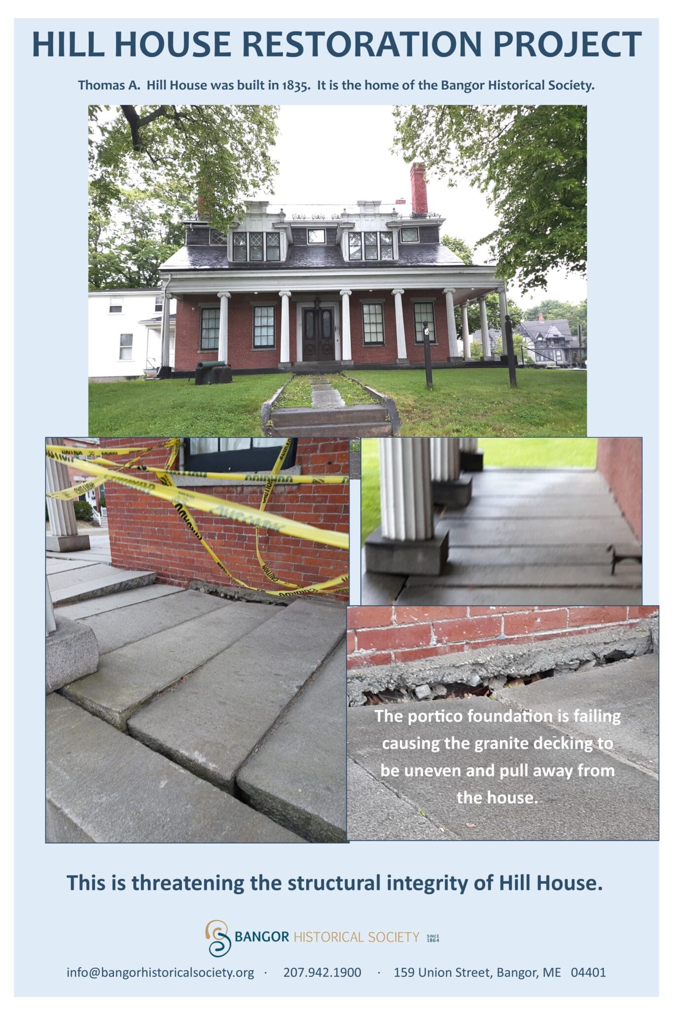 The Hill House Restoration Project | Bangor Historical Society